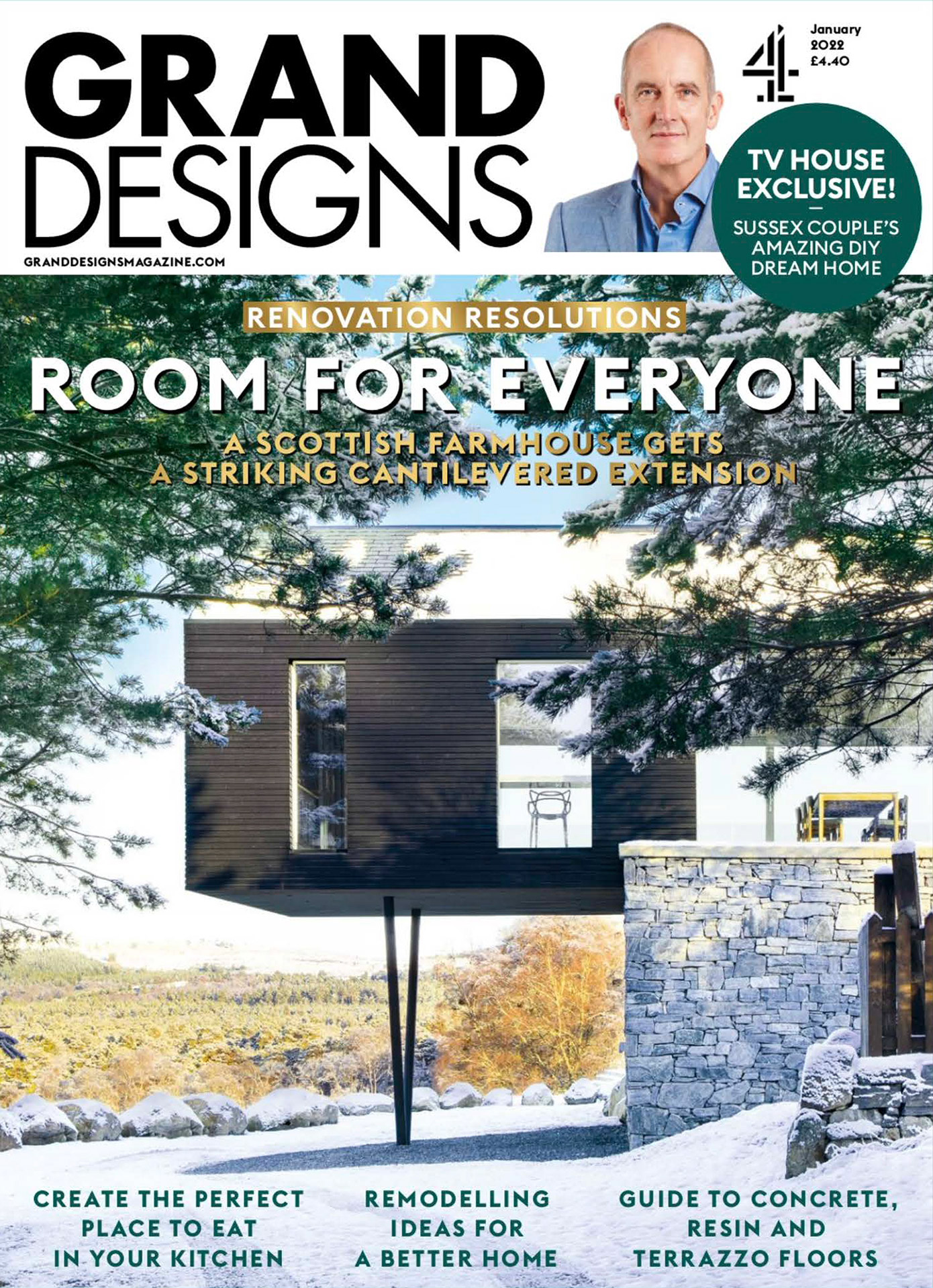 Grand Designs Magazine Cover | Brown & Brown Architects