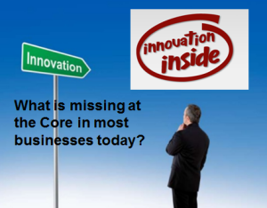 Moving innovation into our Core- Part One