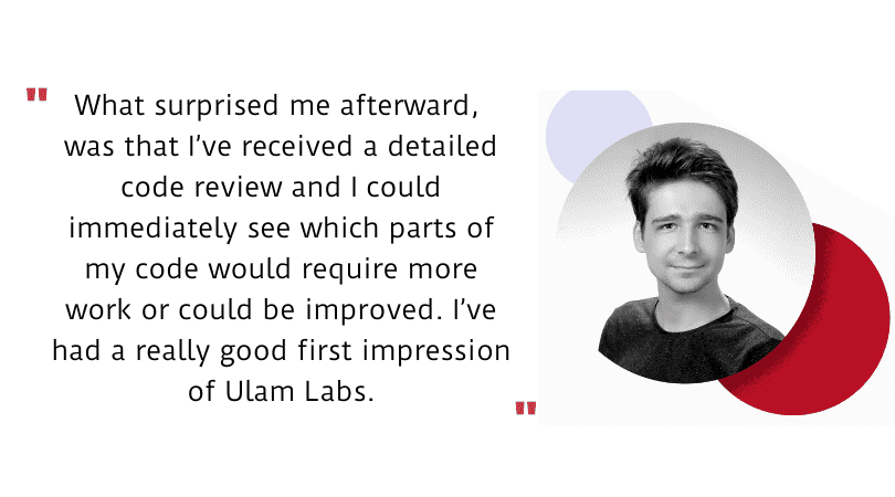 What Does It Mean To Be a Frontend Developer at Ulam Labs? | Employee Story
