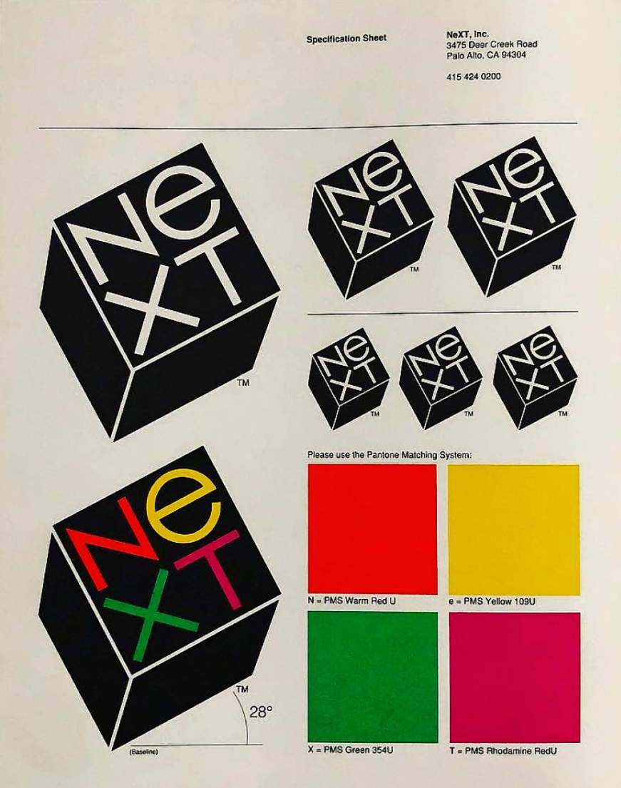 Iconic brand guidelines and logo manuals from 60s, 70s and 80s