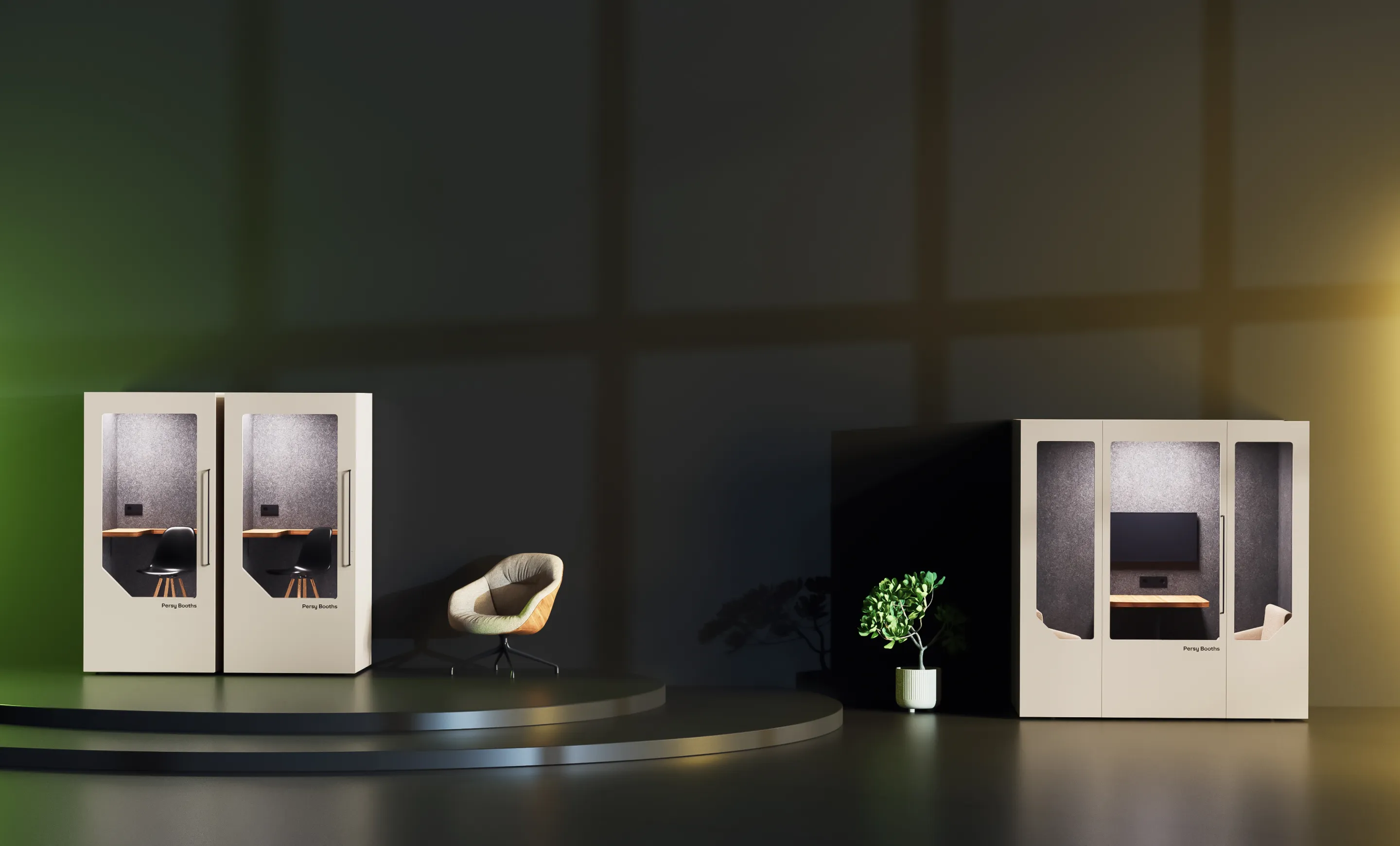 Persy Booths | Discover our soundproof office phone booths