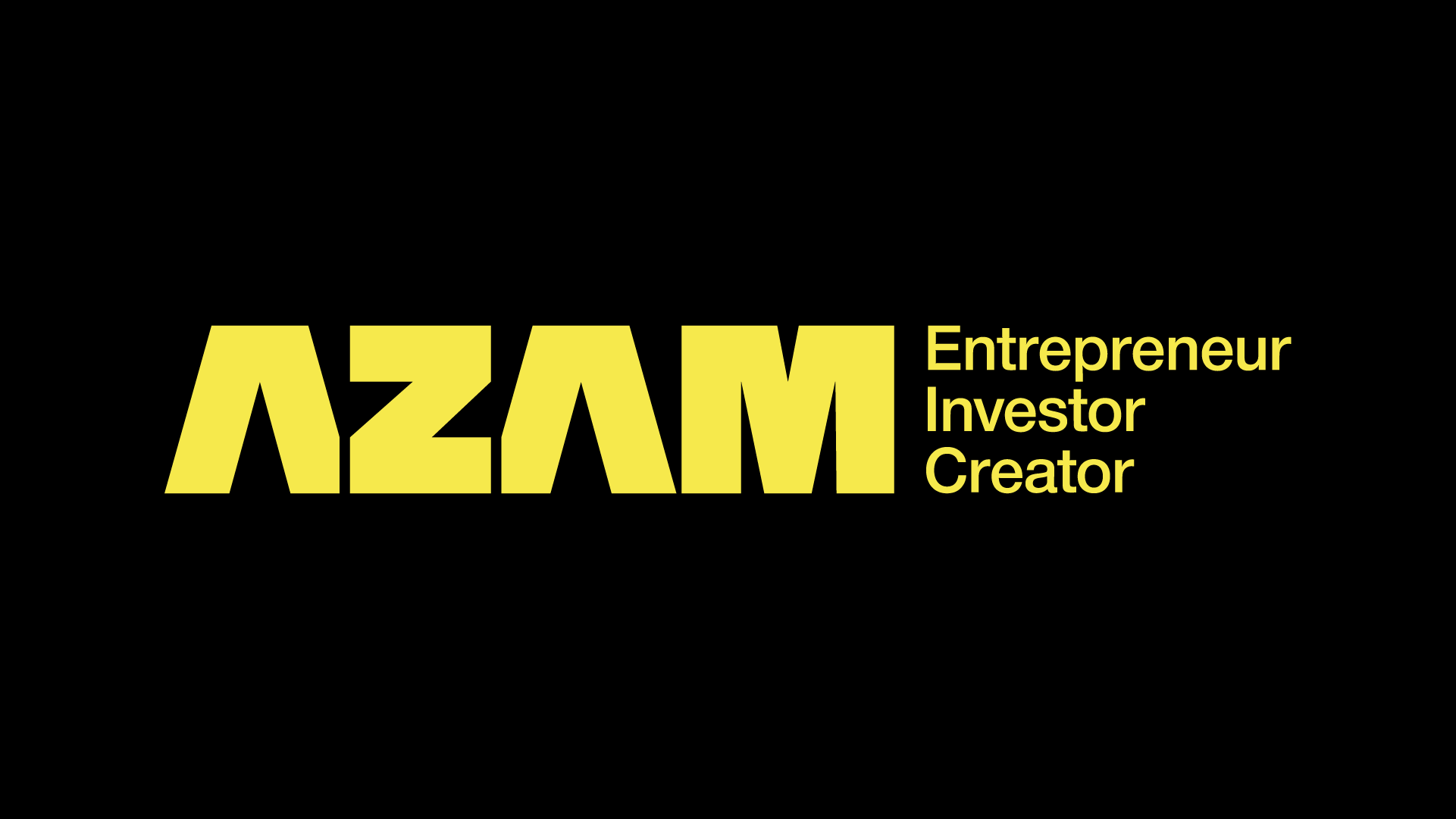 Azam Jaafri - Entrepreneur | Investor | Creator
