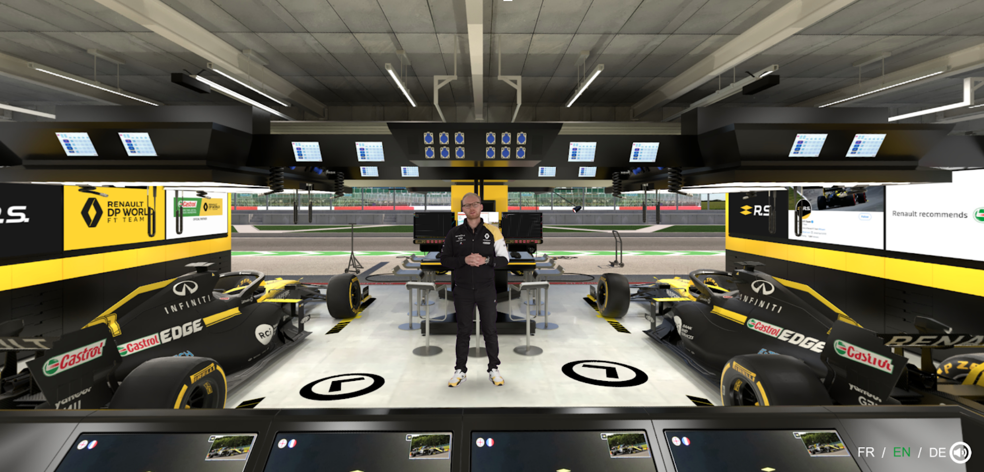 Delivering a virtual garage tour experience for Castrol
