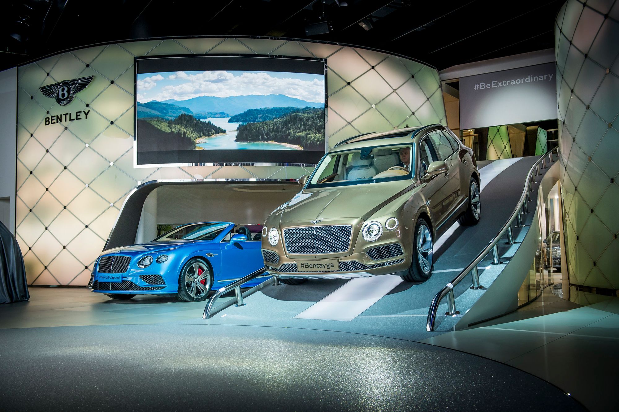 Lighting the way for Bentley’s global SUV launch