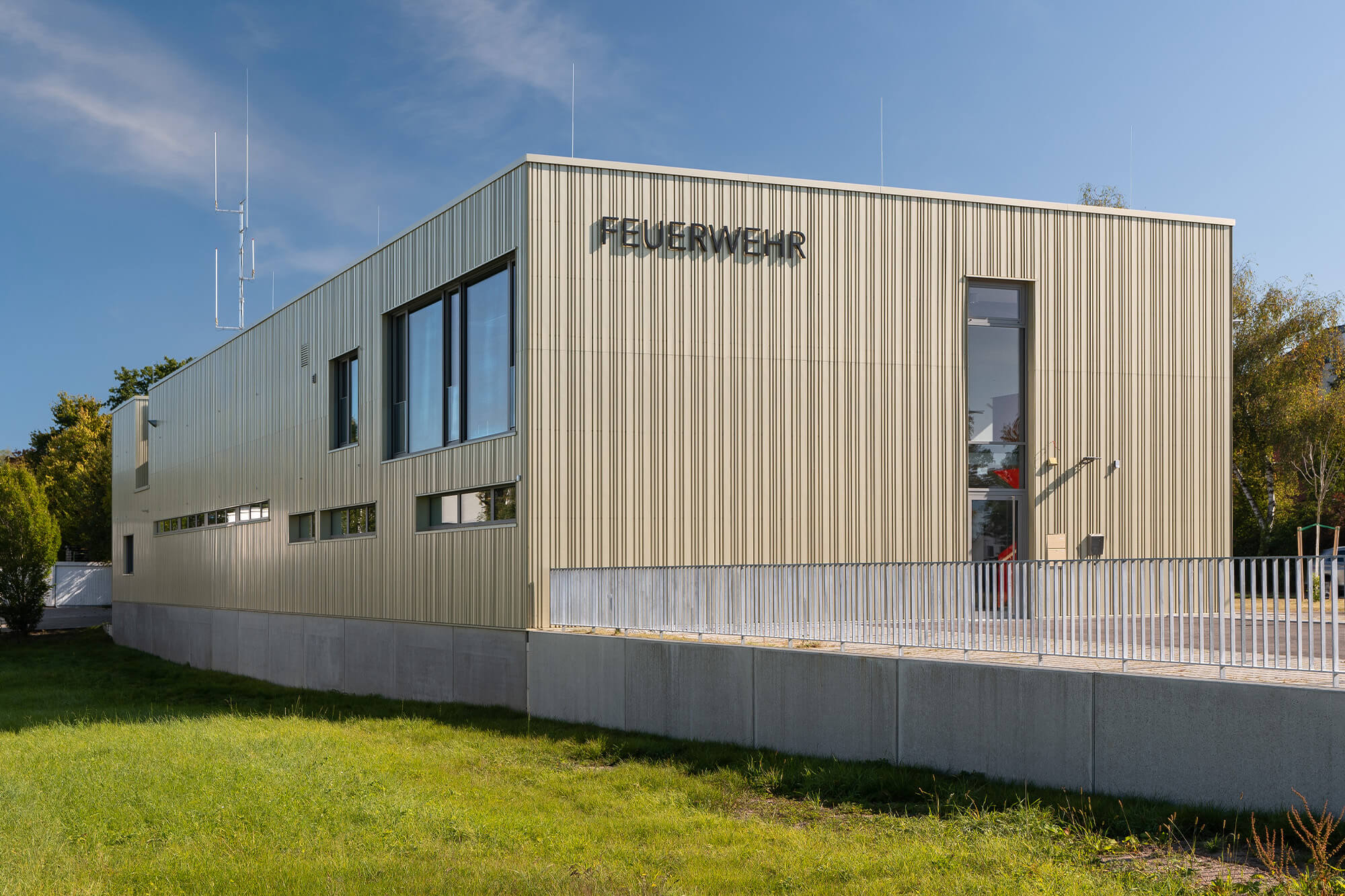 Feuerwehr und Polizeiposten in Göppingen-Jebenhausen