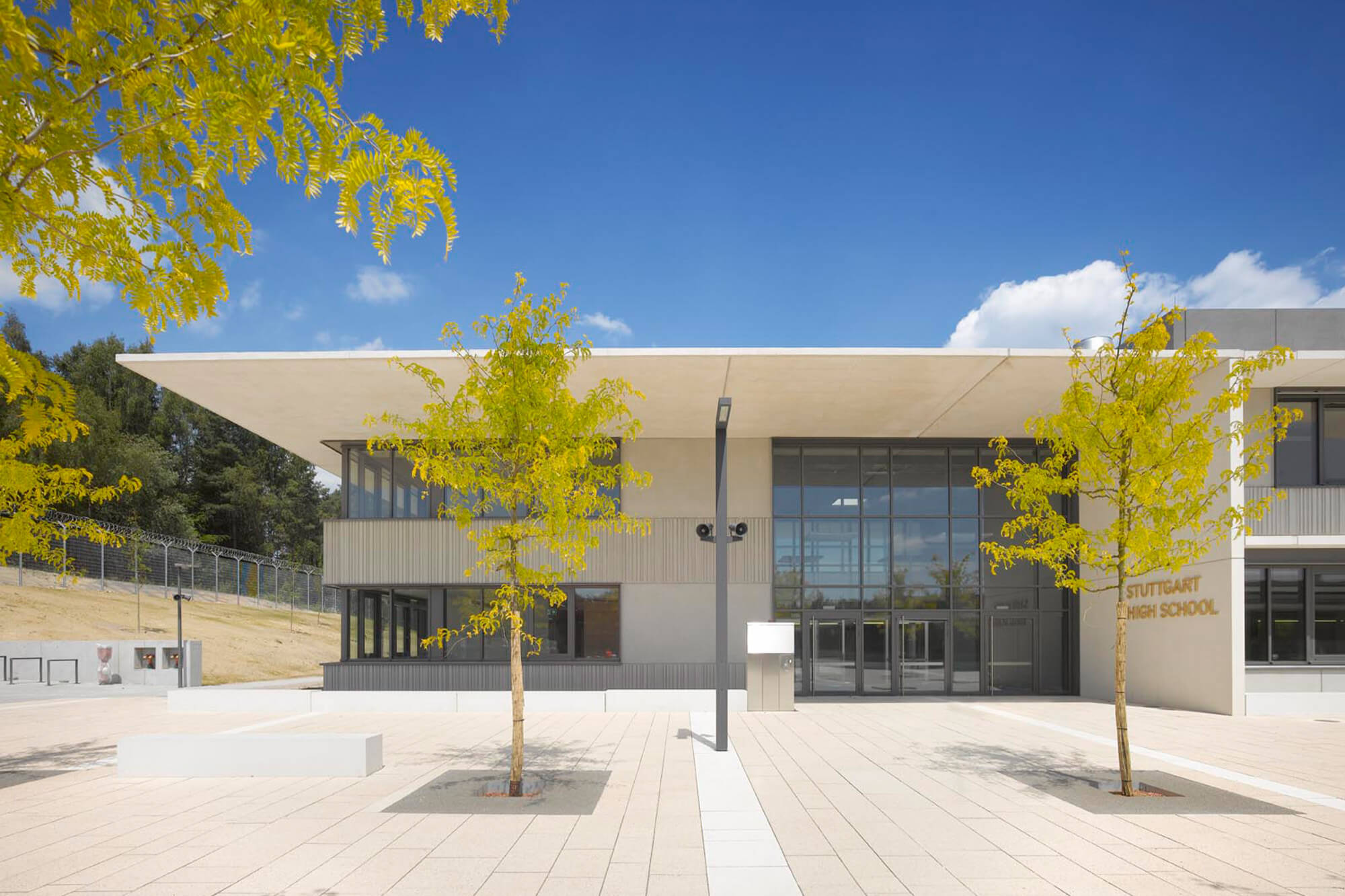 Elementary School and High School in Stuttgart