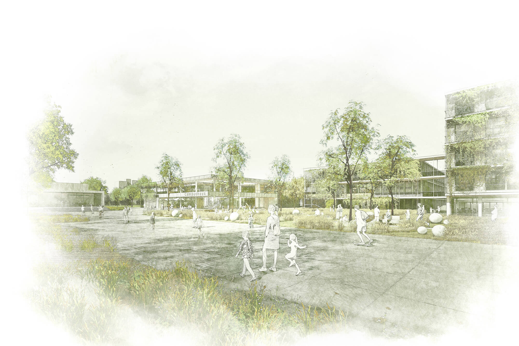 Schul­campus Willy-Hellpach-Schule in Heidelberg