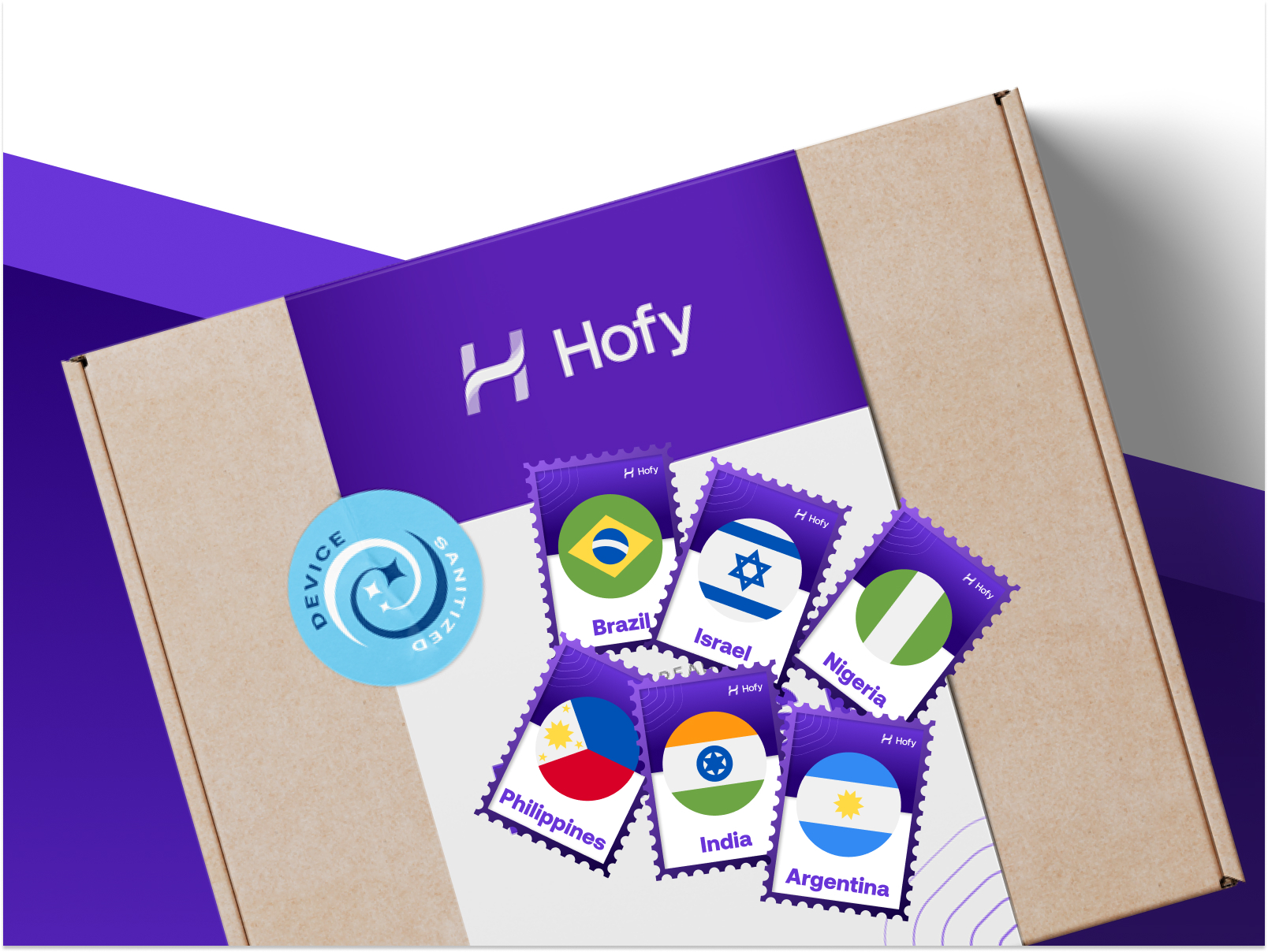 Store & Reuse Hofy Devices Across 7 New Countries