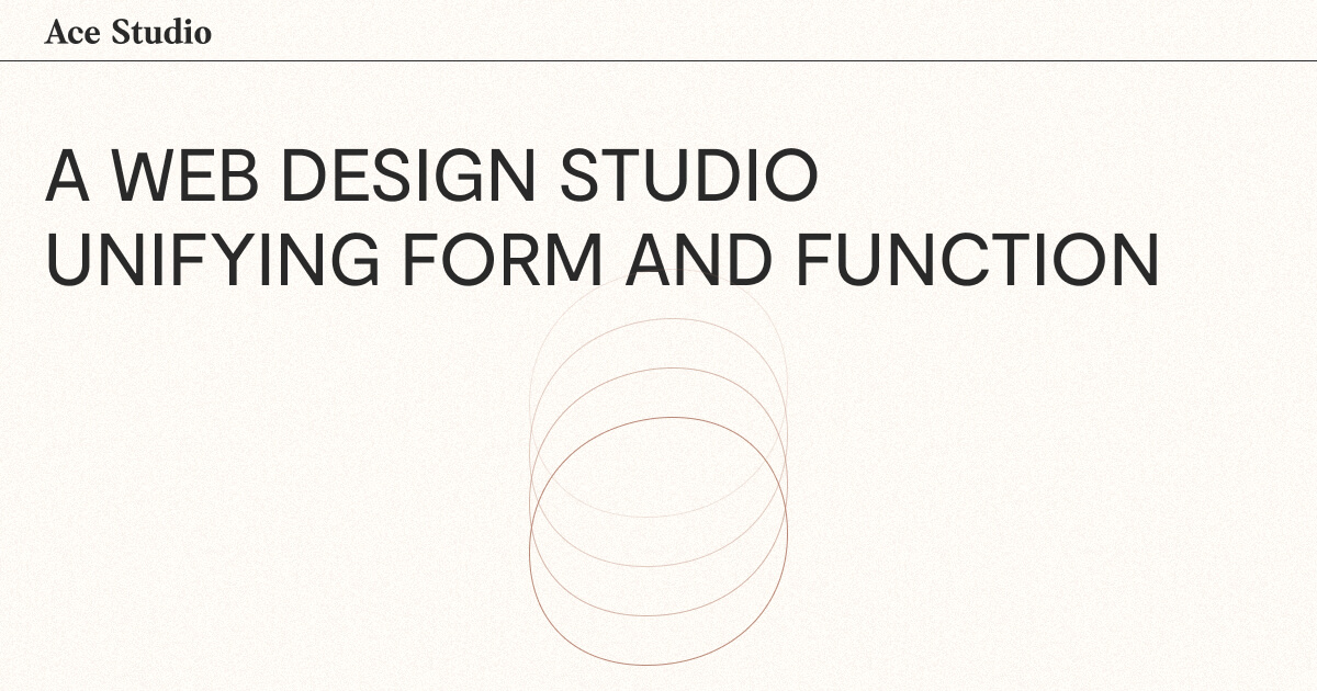 Ace Studio | Web Design & Webflow Expert
