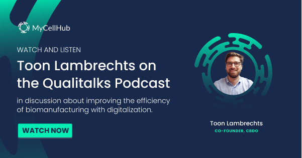 MyCellHub | Toon Lambrechts at the Qualitalks Podcast