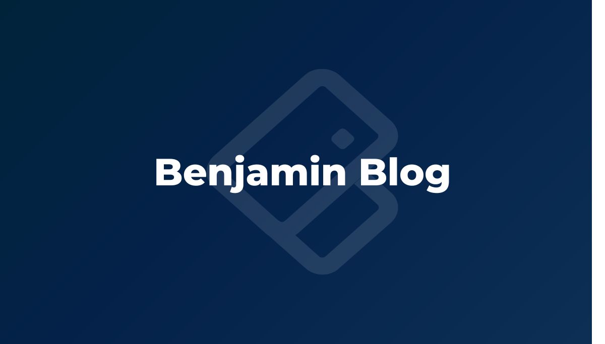 Benjamin Blog