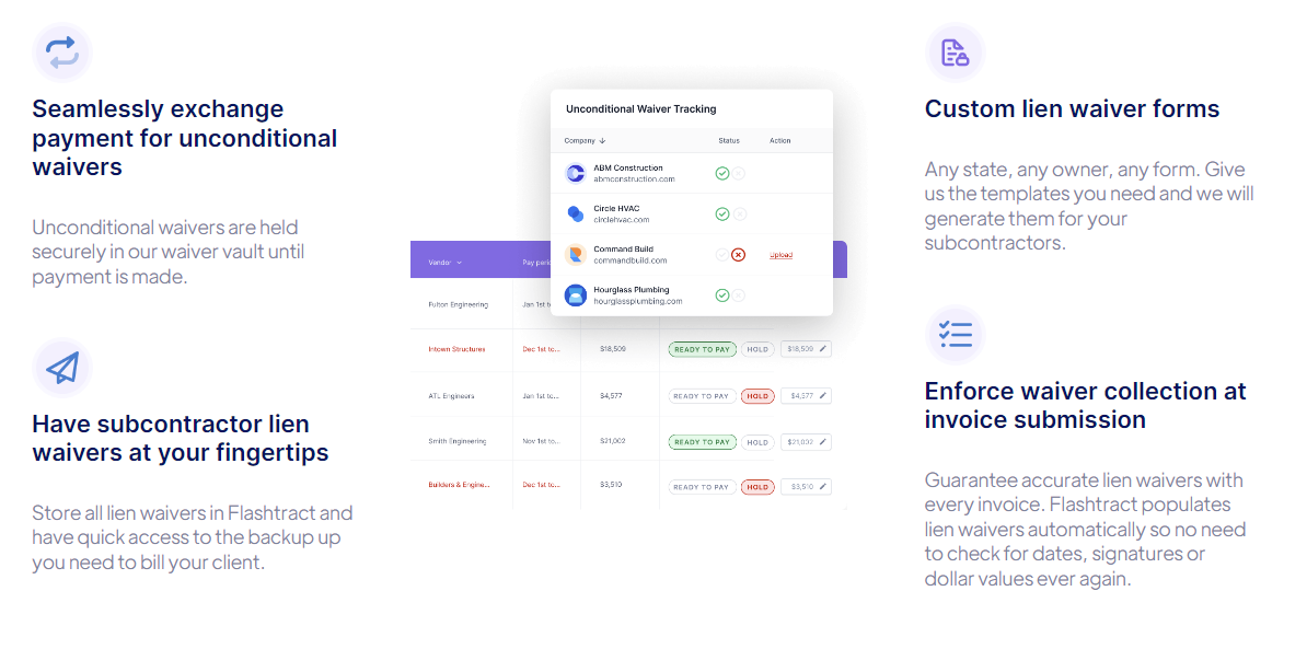 New Feature Release: The Unconditional Lien Waiver Vault