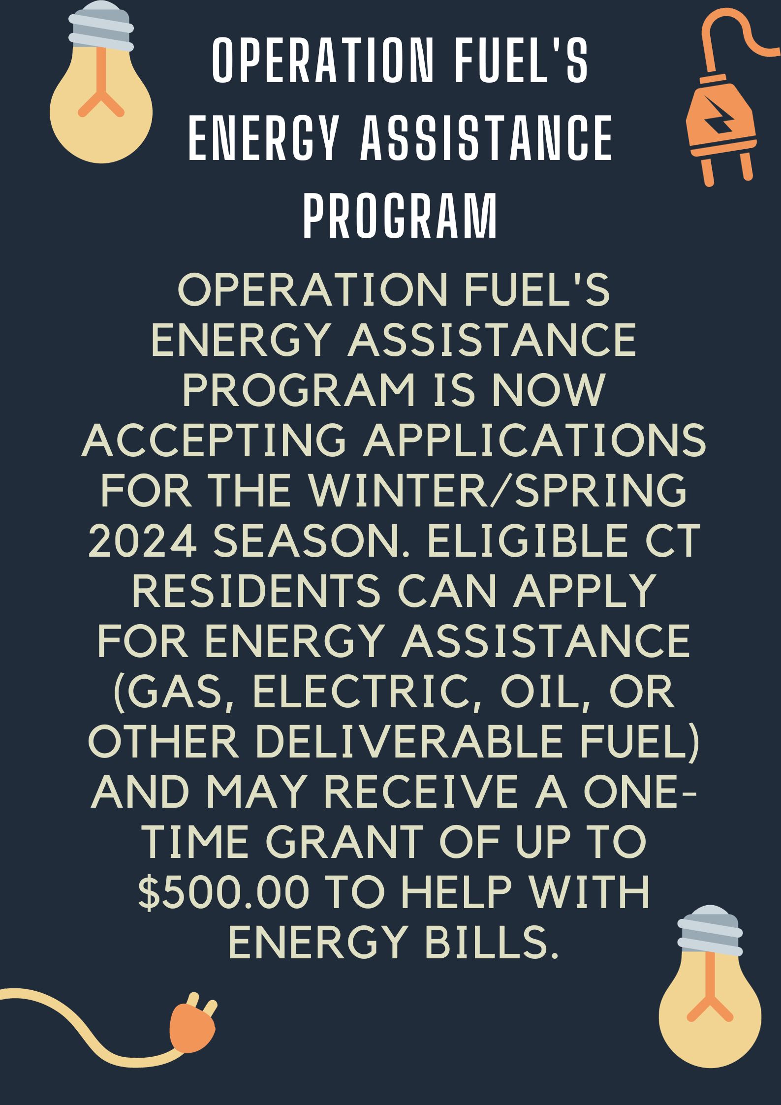 Article: Operation Fuel Energy Assistance Program