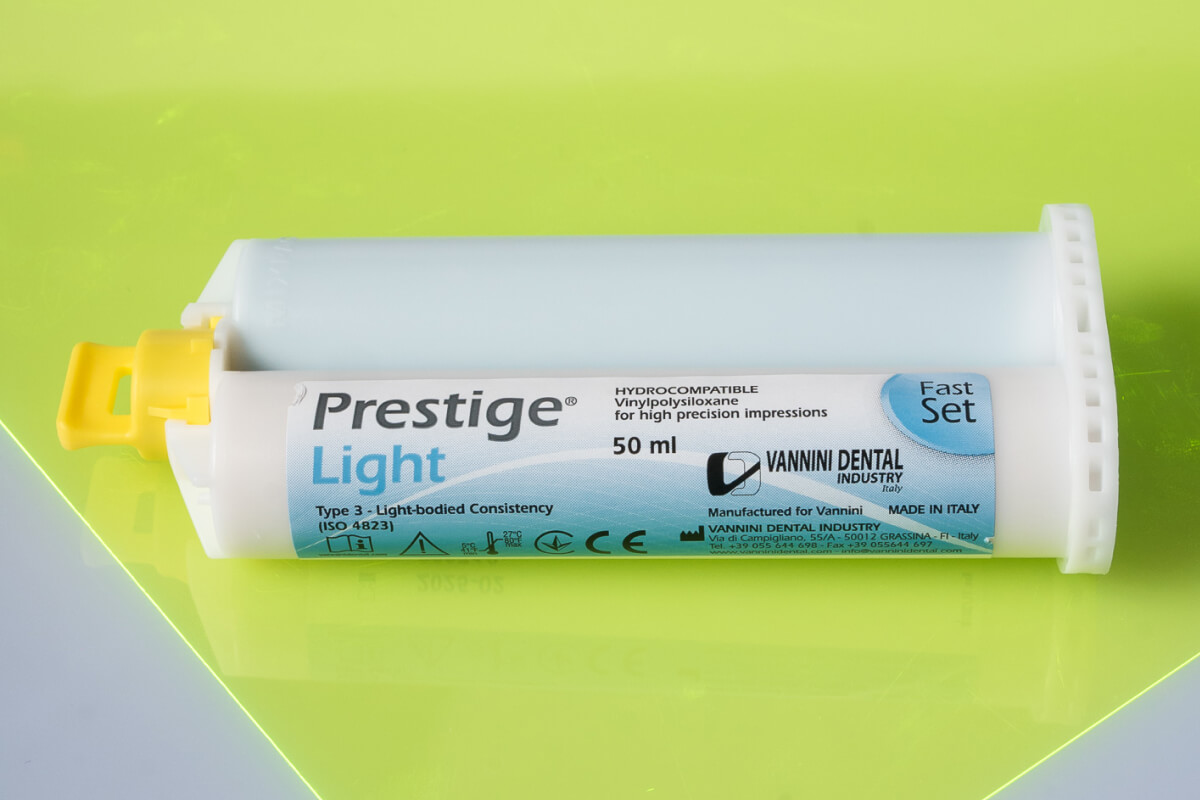 Prestige Light - Fast Set - Vannini Dental Industry