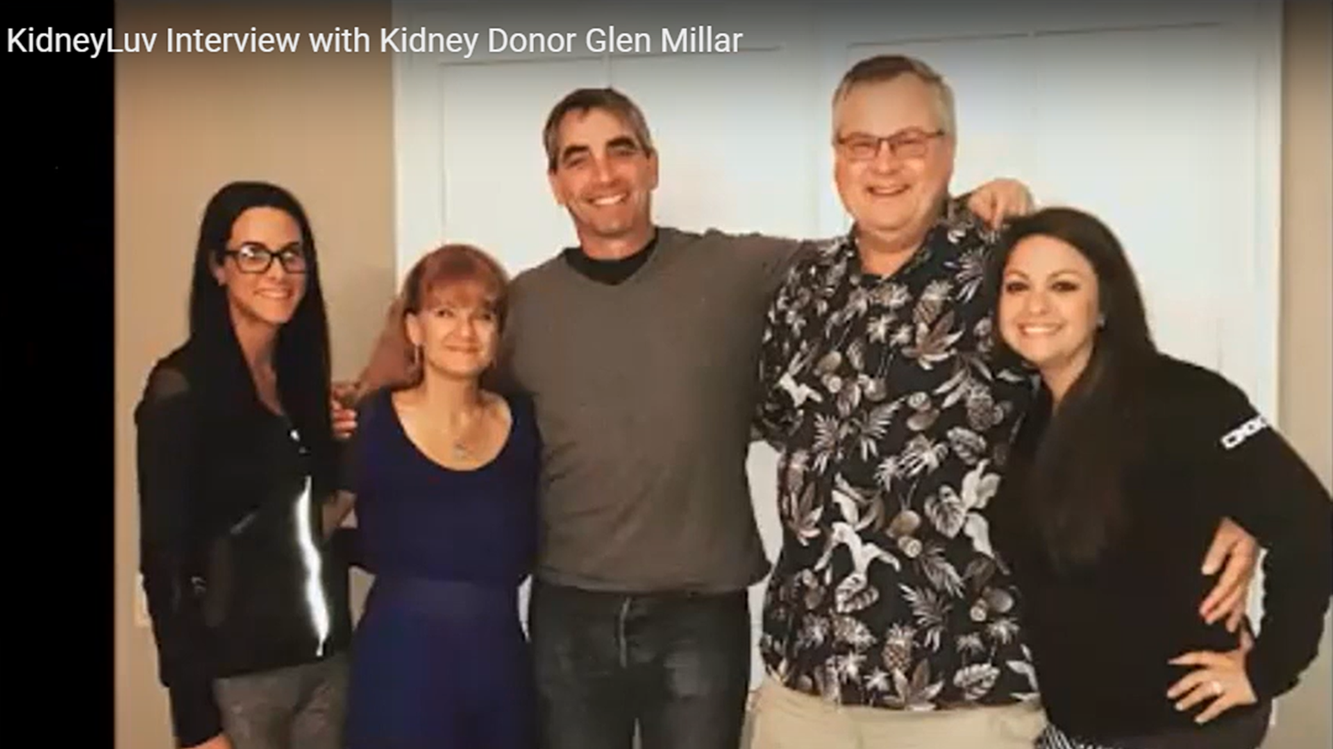 Chain of Love: Glenn Millar's Altruistic Kidney Donation Journey