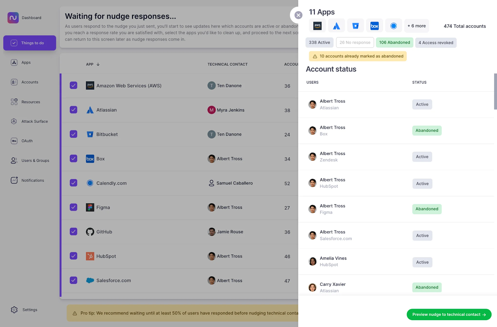 How Nudge Security helps you clean up SaaS sprawl without breaking a sweat
