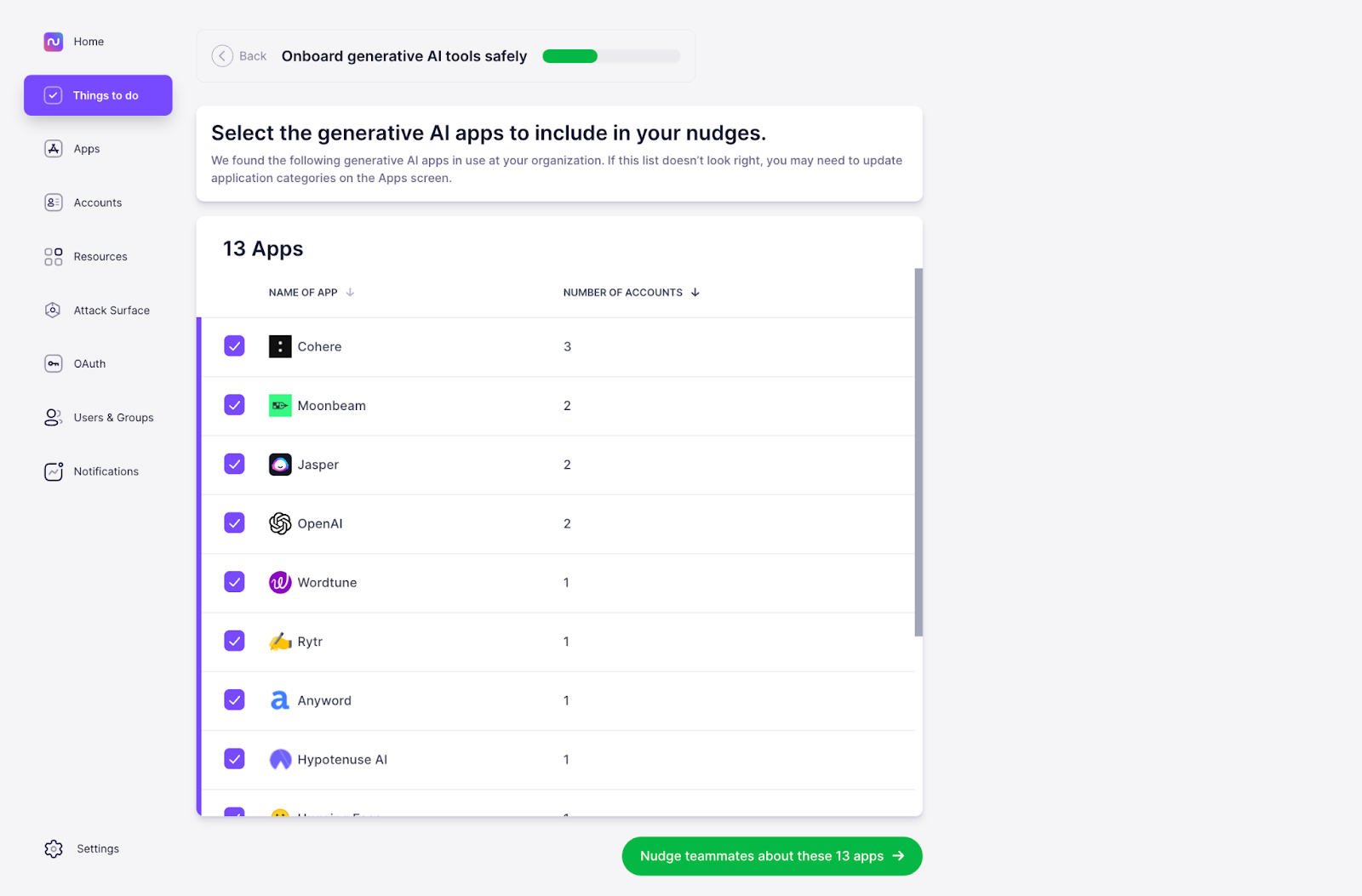 Onboard New Generative Ai Tools Safely With Nudge Security 