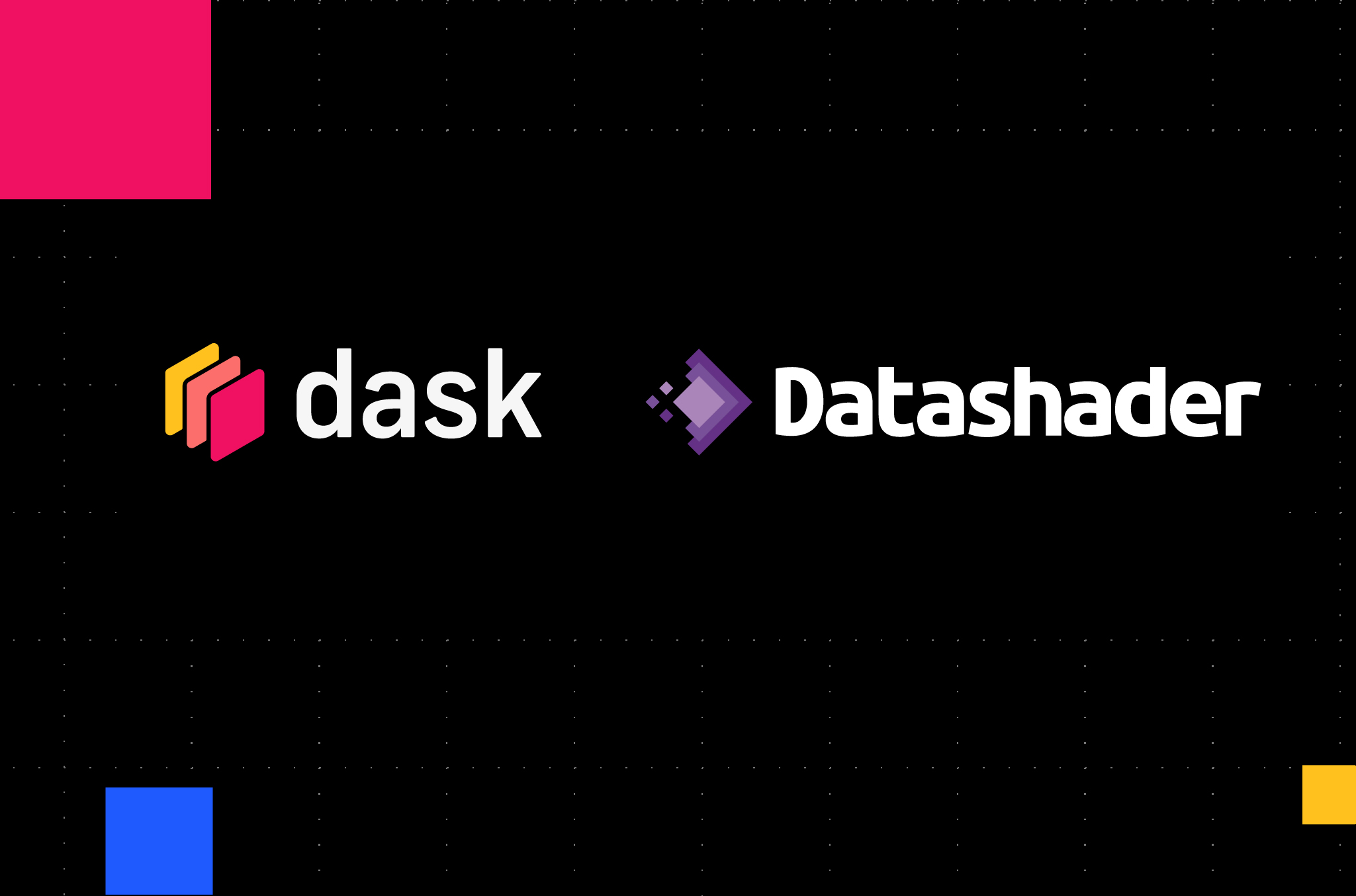 High-Performance Data Visualization with Datashader and Dask