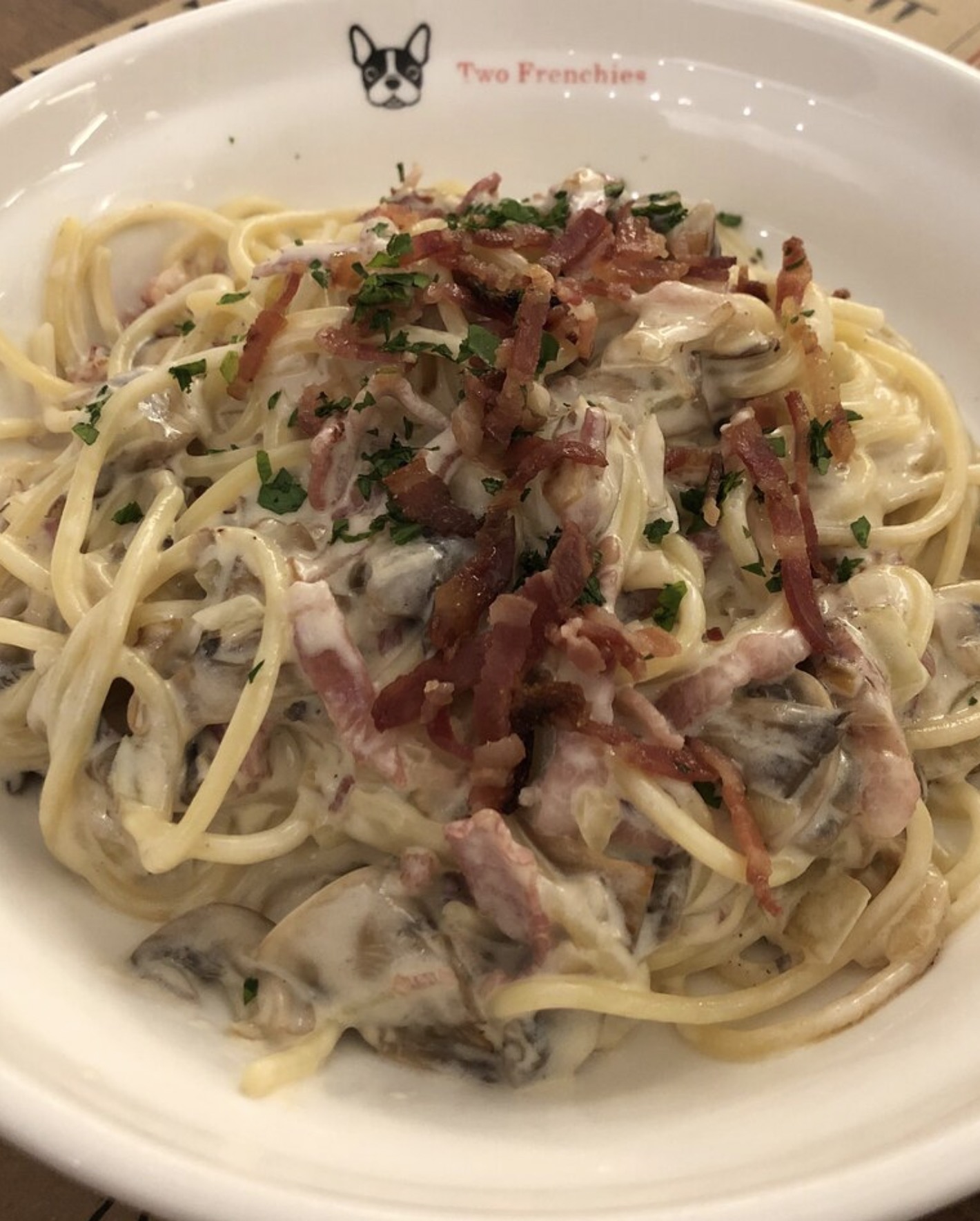 A La Carte Menu - Two Frenchies Restaurant