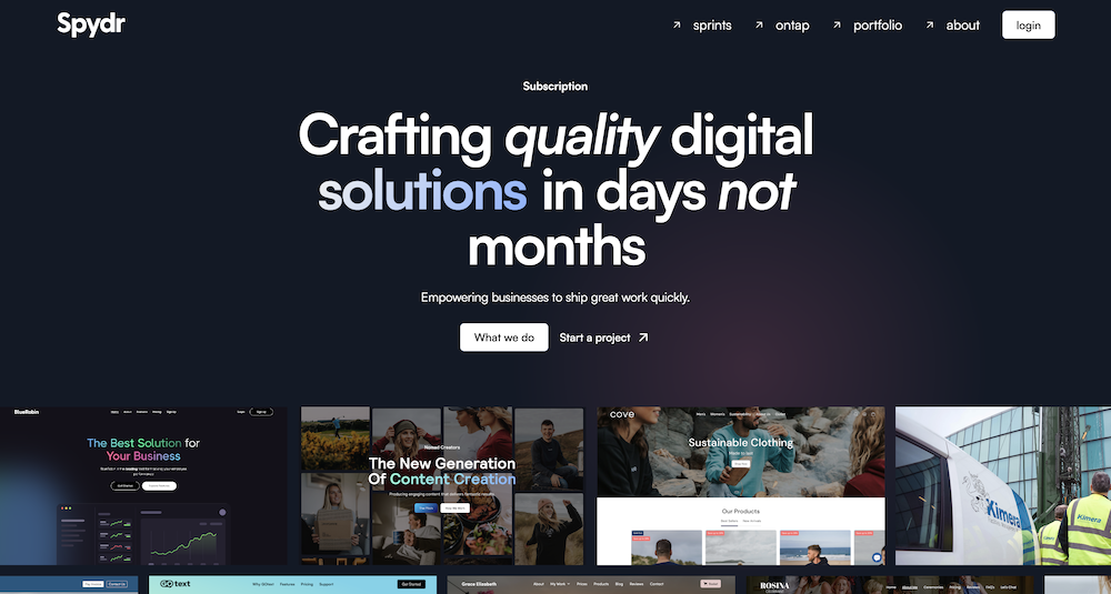 Spydr - Launch a Digital Product in Weeks