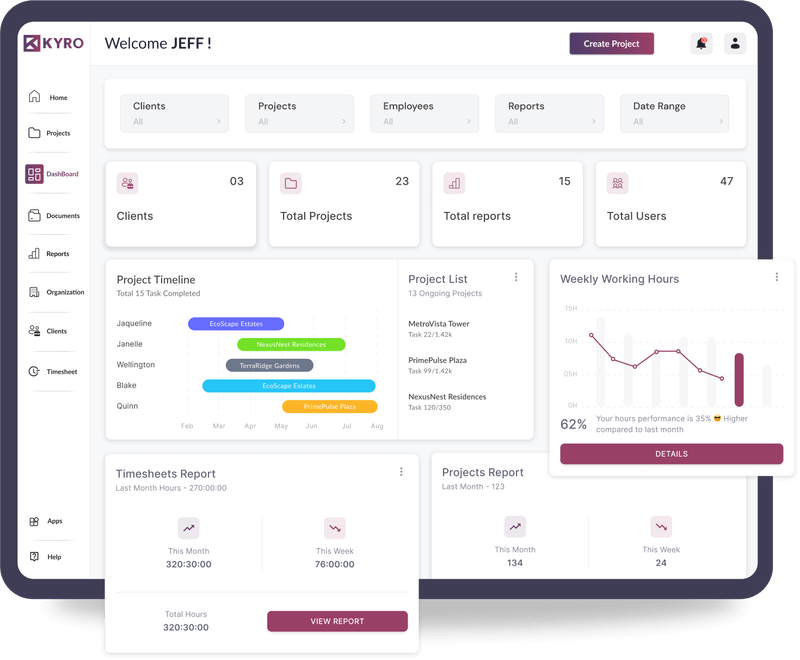 Construction Project Management Software & App | KYRO