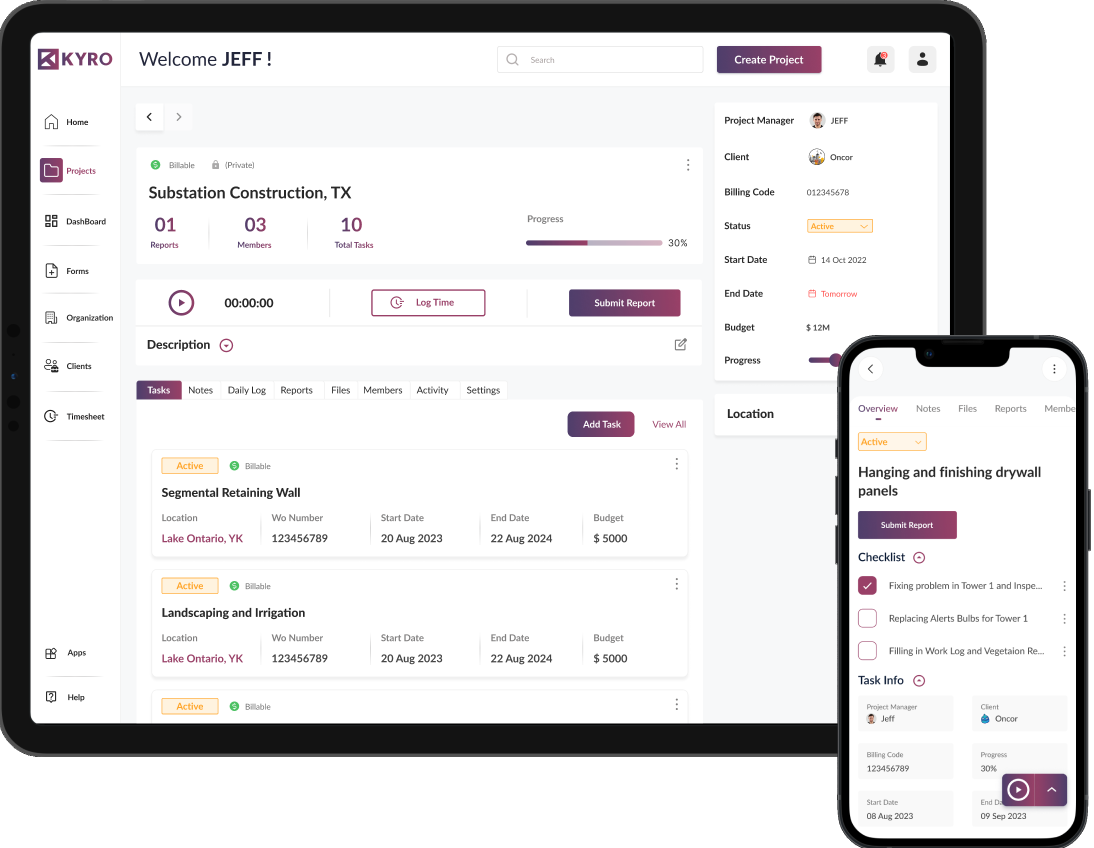 Construction Management Software | KYRO