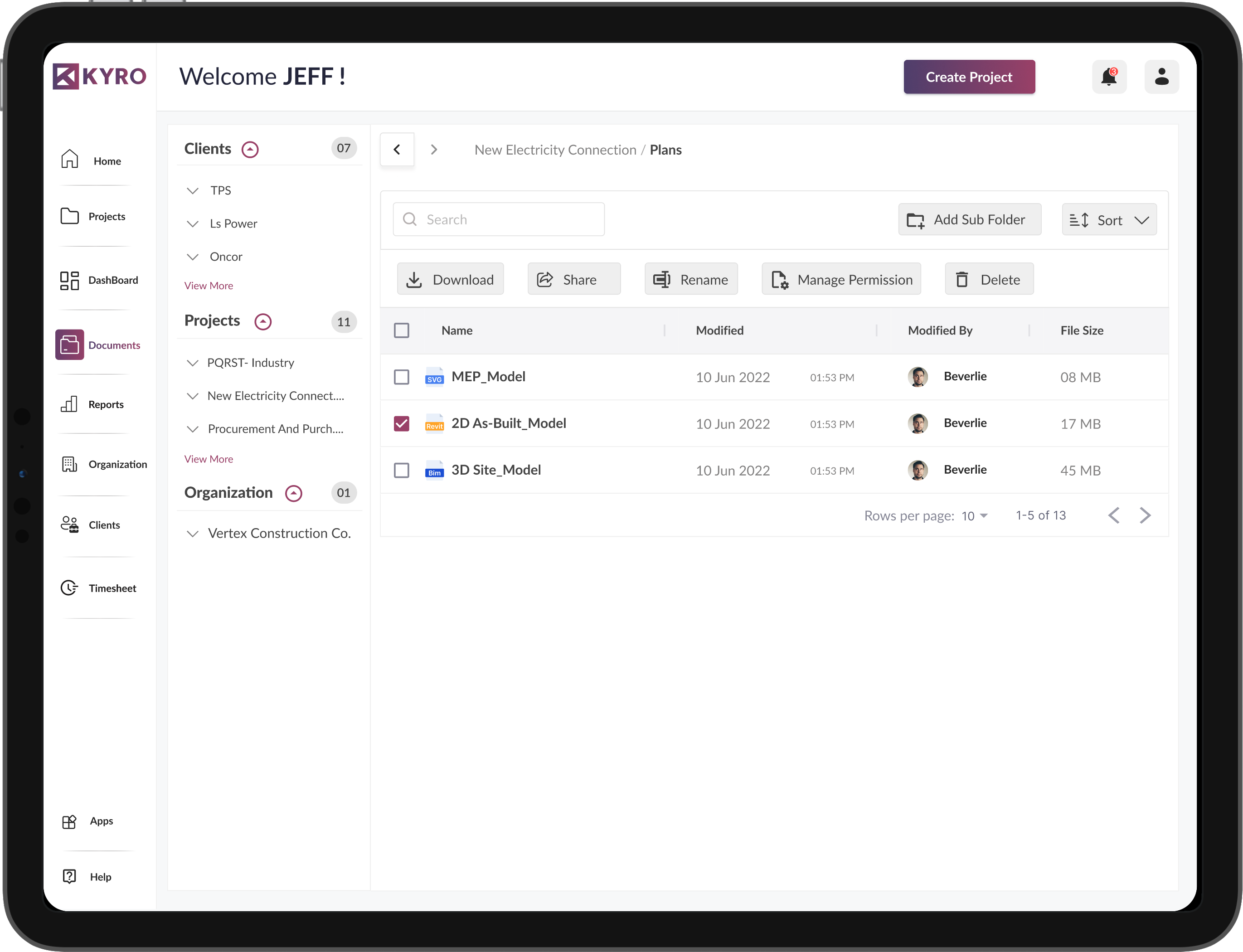 Construction Document Management Software | KYRO