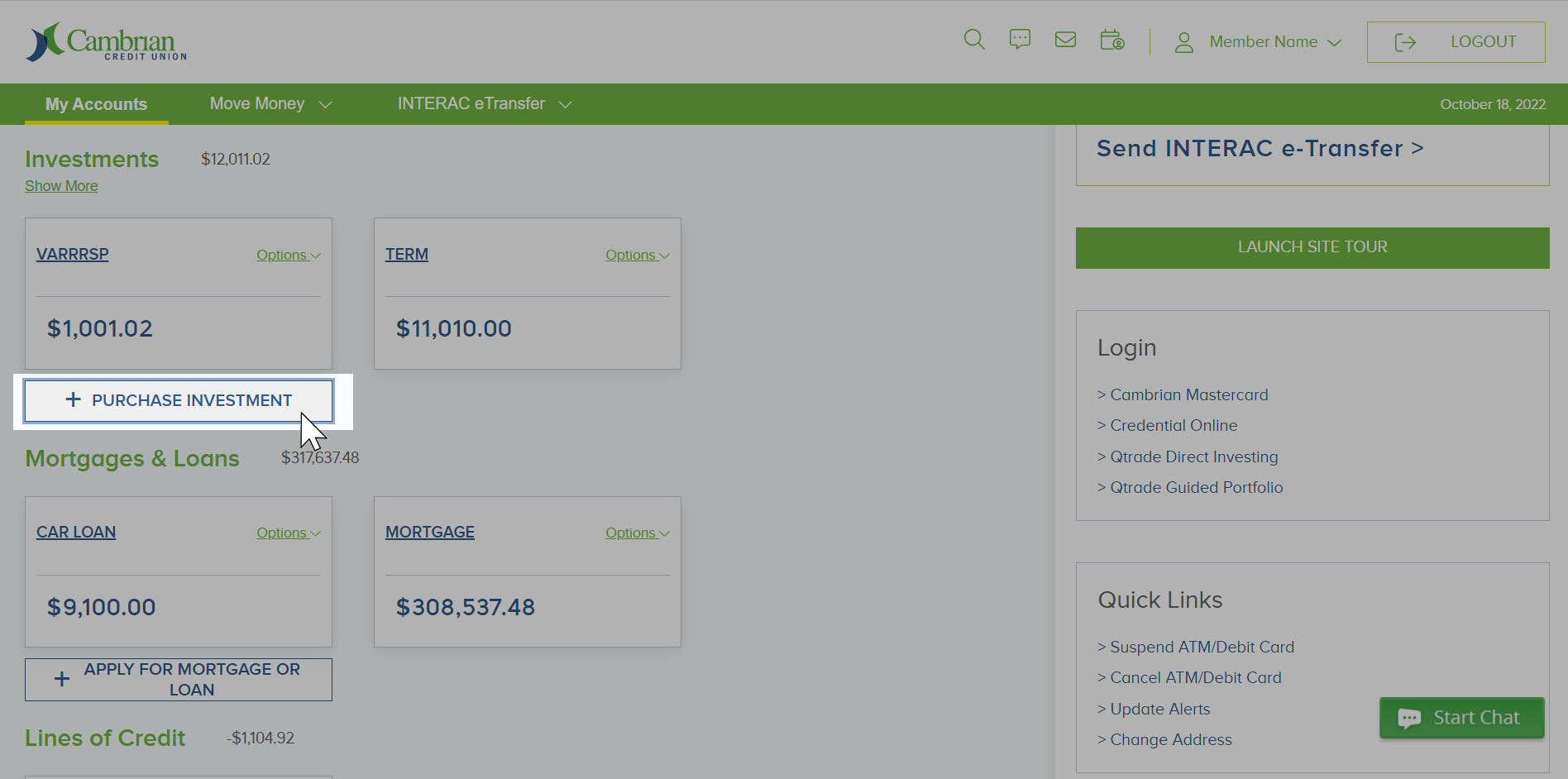 How do I transfer to my Variable RRSP or Variable TFSA account ...