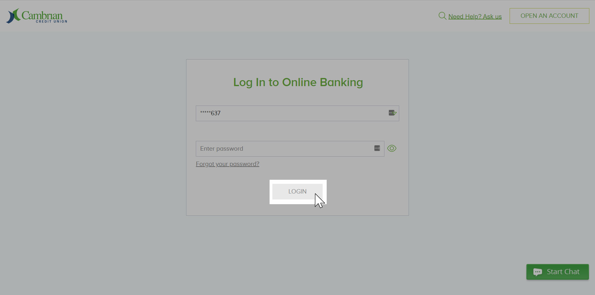 How do I login to Cambrian Online Banking? | Cambrian Help