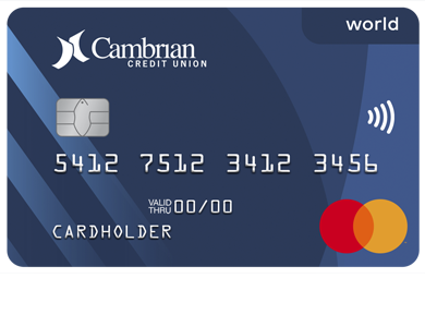 Cambrian Credit Union Mastercard®