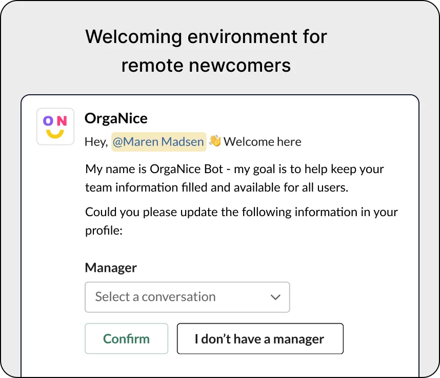 All-in-one Org Chart, Birthday, Anniversary, and Time Off Tracker for Slack