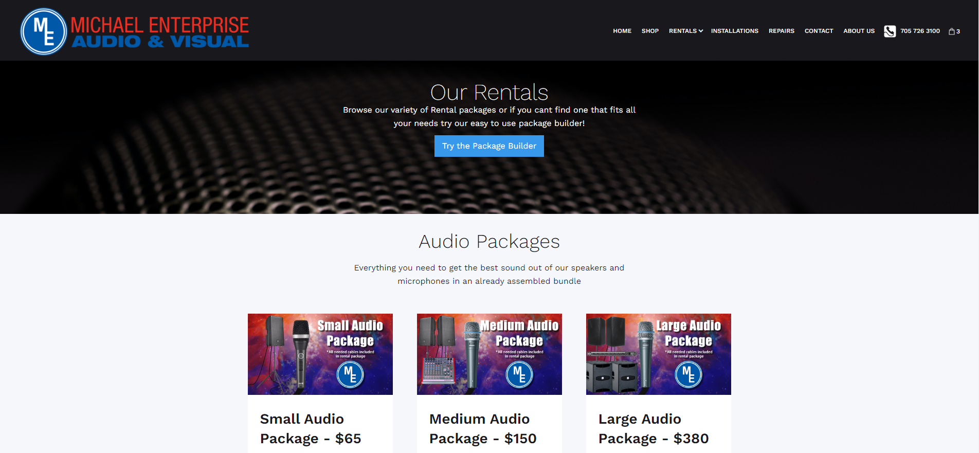 Rent Audio Visual Equipment - Michael Enterprise Audio and Visual