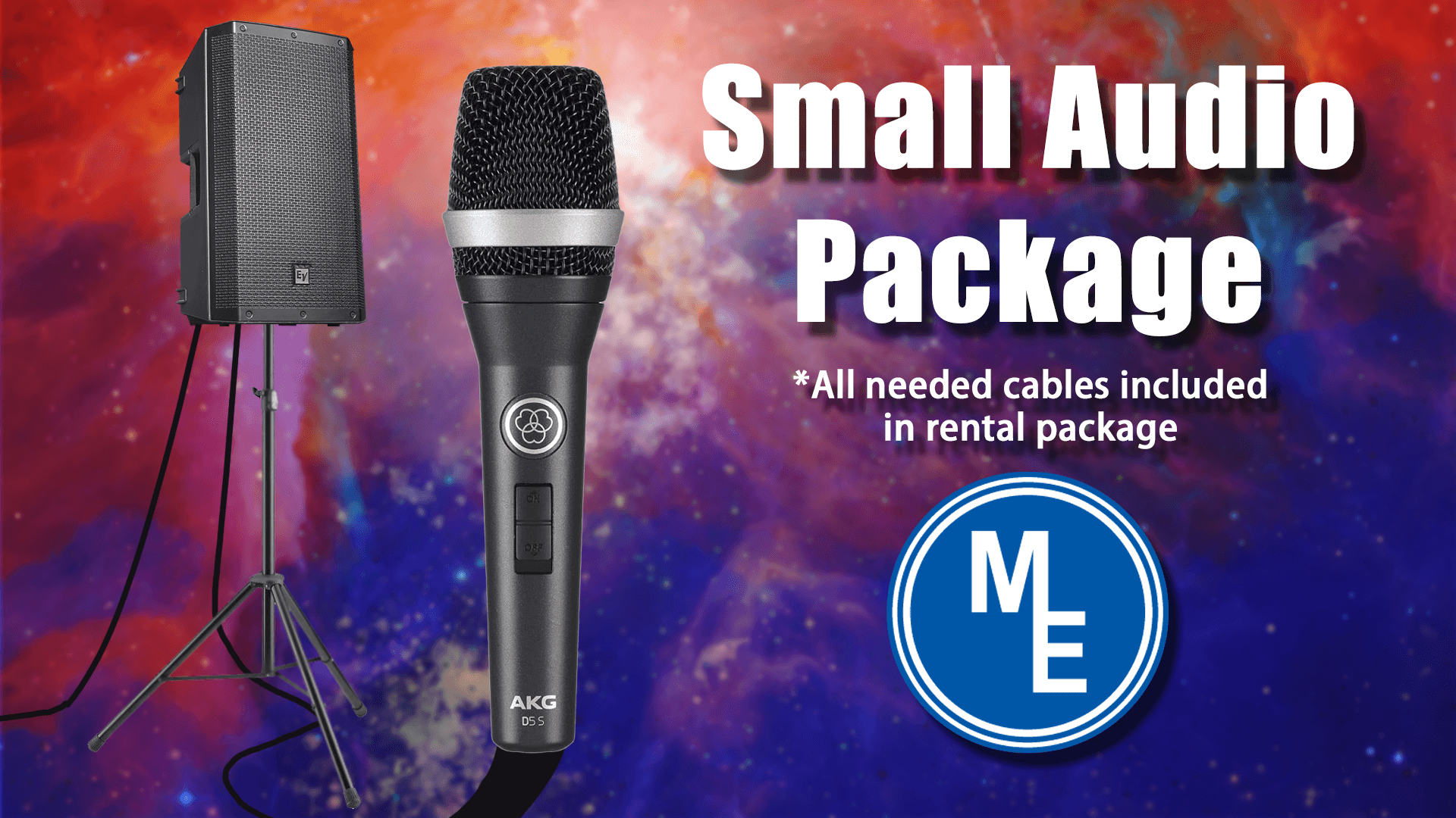 Small Audio Package - Michael Enterprise Audio and Video