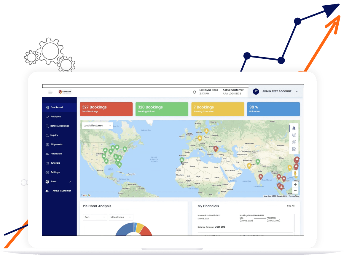 Gama Freight Forwarding System Offers Logistics Automation | Gamasuite