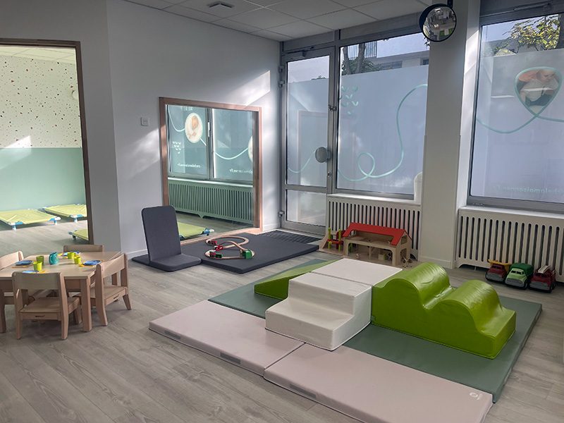 La crèche La Maisonnée accueille vos enfants de 10 semaines à 4 ans