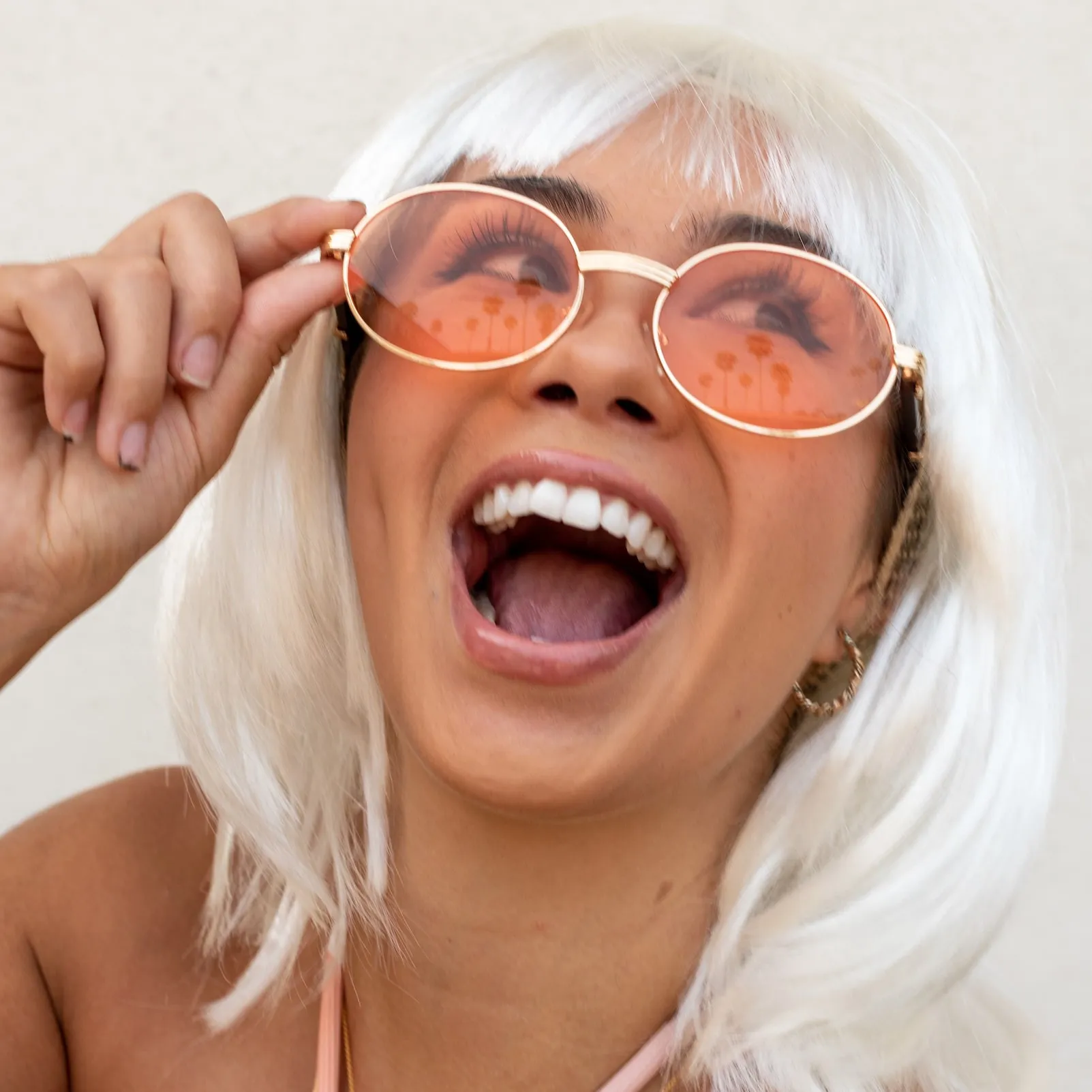 Watt's Wigs - Purple Thick Bob Wig