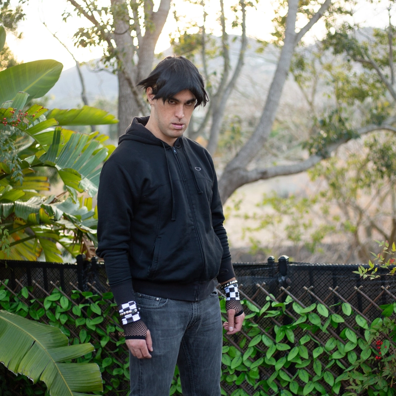 Watt's Wigs - Emo Costume Set for Men