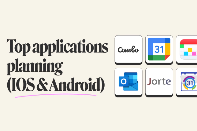 Les meilleures applications de planning sur IOS & Android