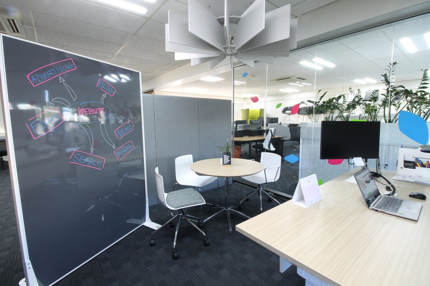 Mobile Screen on Agile Foot | SmartSpaceWorkplace Solutions