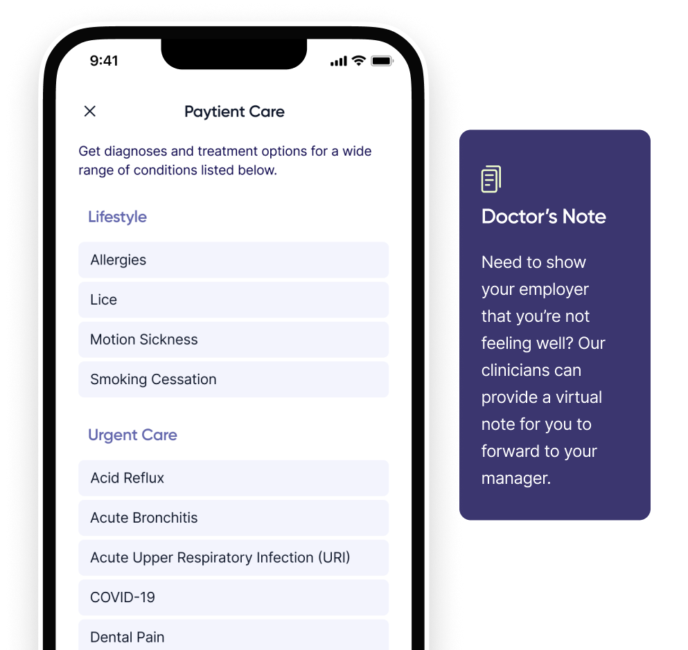 Paytient Care | Get the care you need, when you need it.