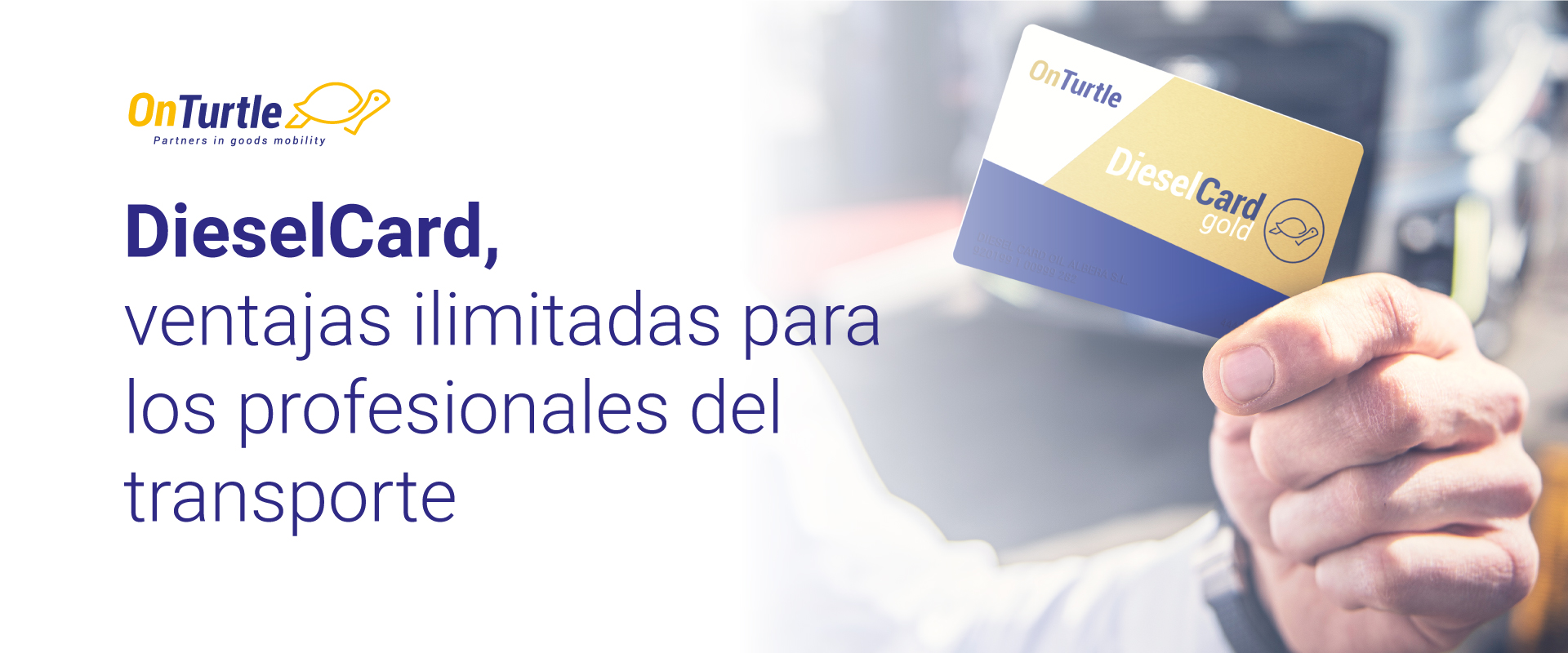 OnTurtle DieselCard, la tarjeta de carburante para los profesionales del transporte