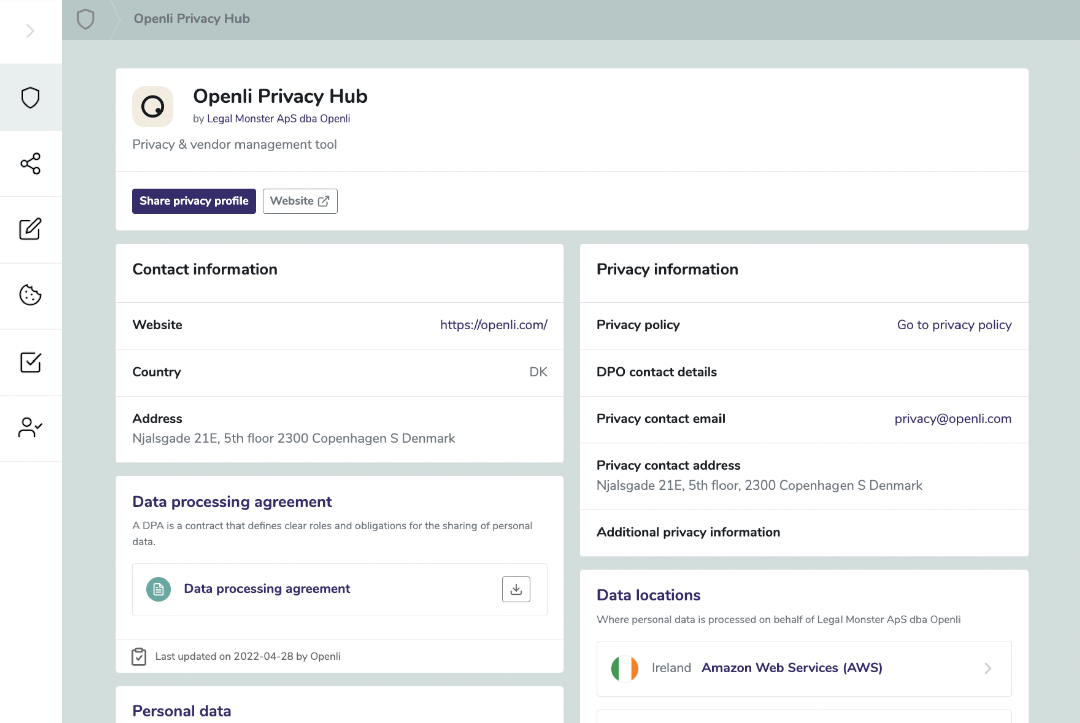 Openli | Start your privacy compliance journey with Openli