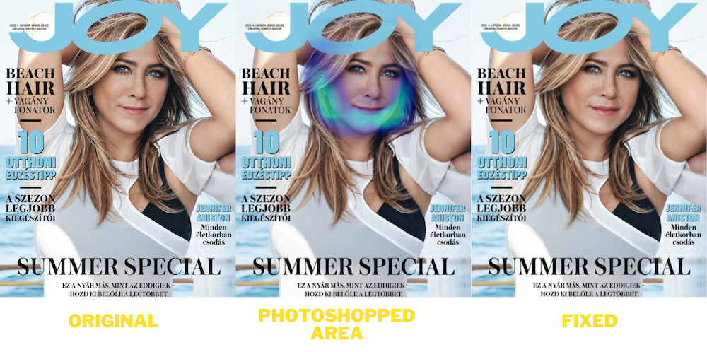 “Perfecting” Perfection - Uncovering Problematic Celebrity Photoshopping