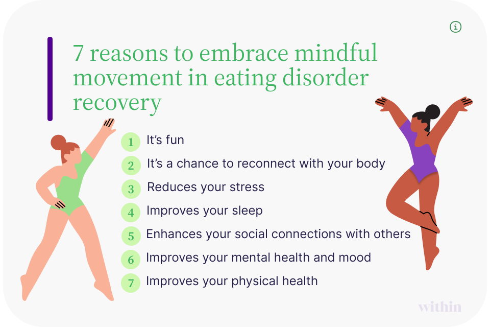 7 Reasons to Embrace Movement in Eating Disorder Recovery