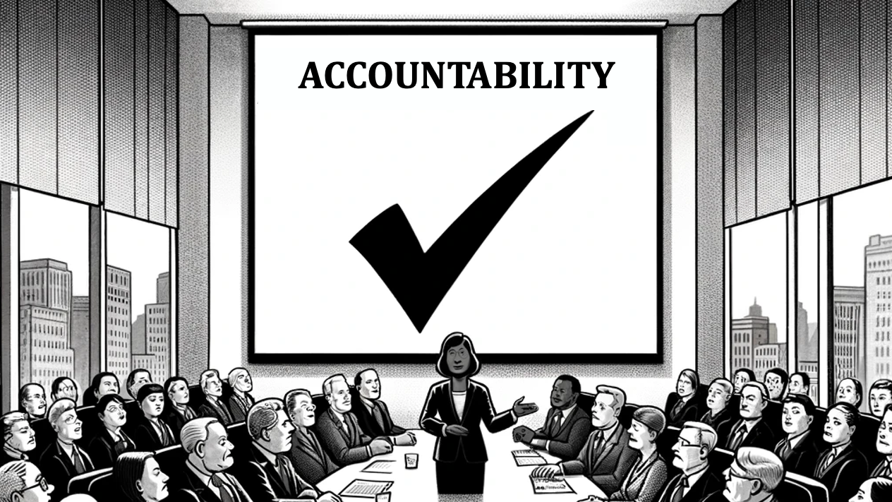 Stop blaming me and calling it "accountability"