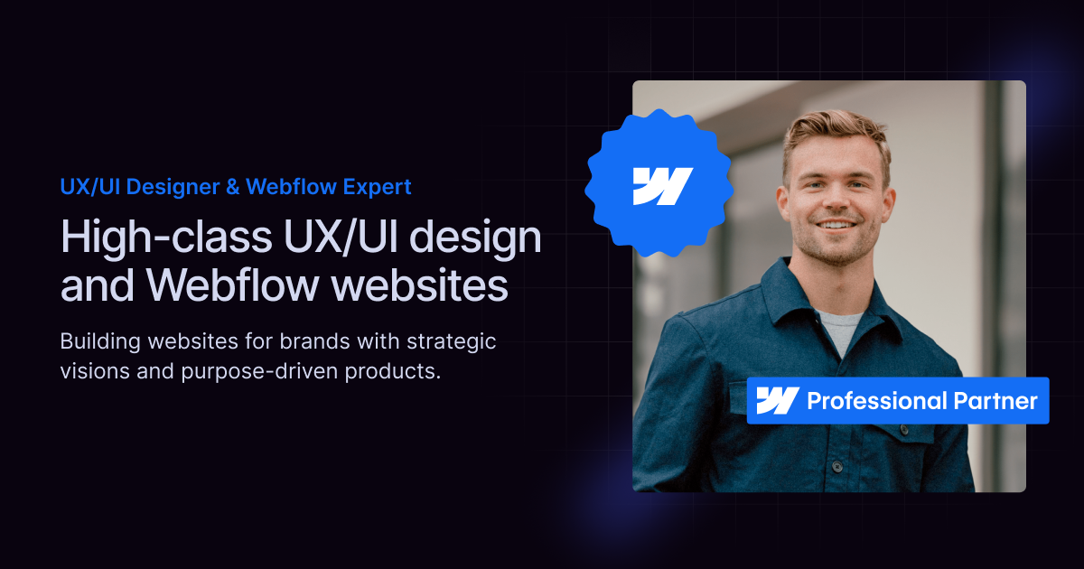 Sumsar Studio – UX/UI Design and Webflow development – Rasmus Jeppsen