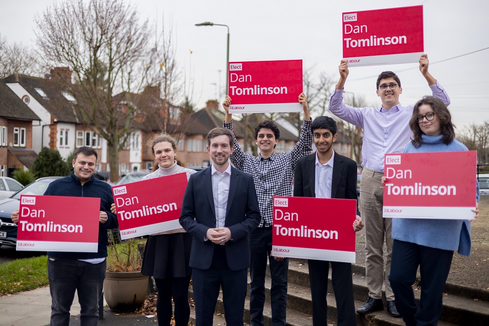 Dan Tomlinson for Chipping Barnet