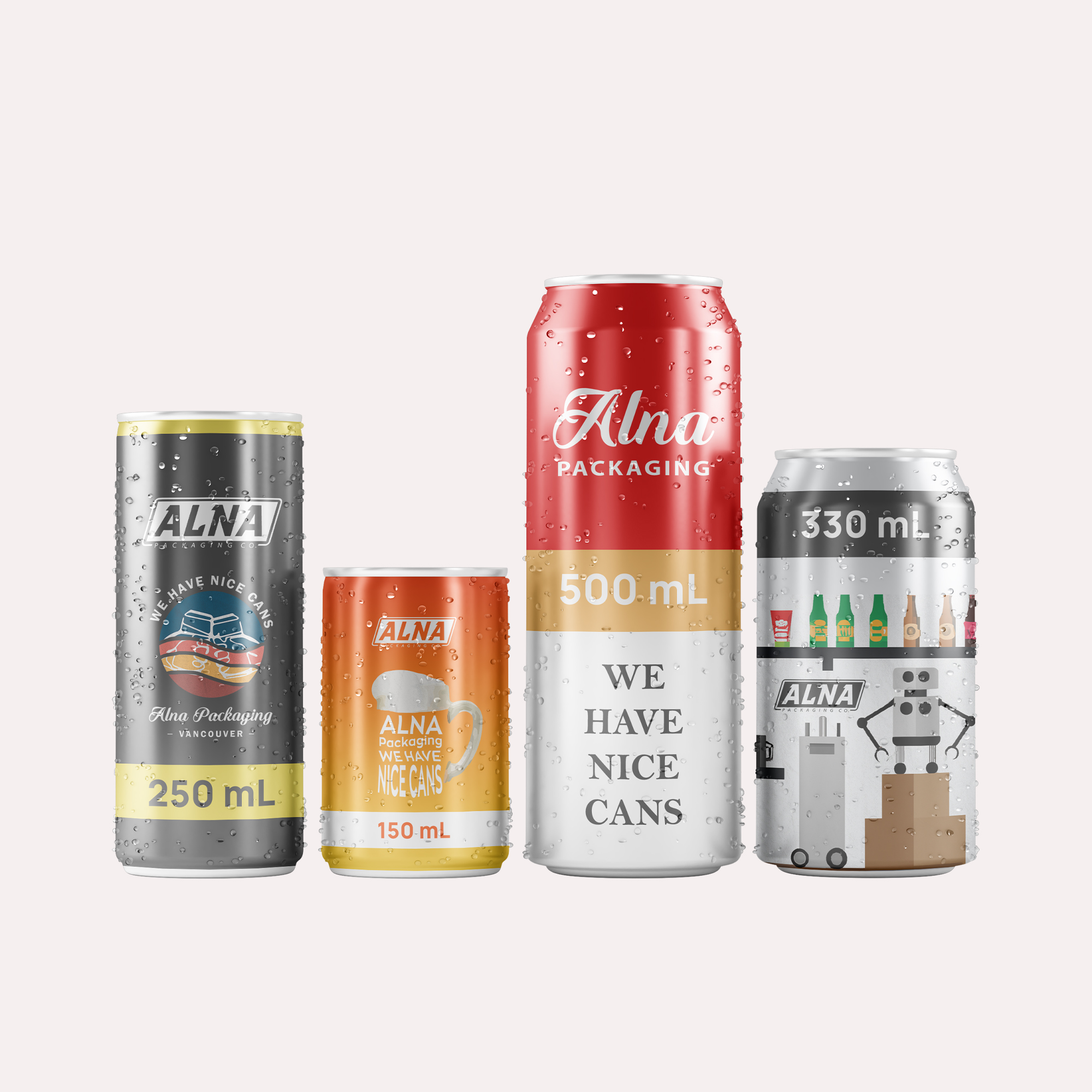 ALNA Packaging Co - Printed / Blank Cans