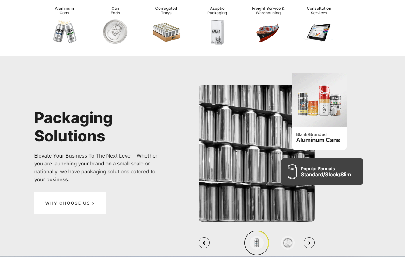 ALNA Packaging Co - The Right Packaging Solutions for You