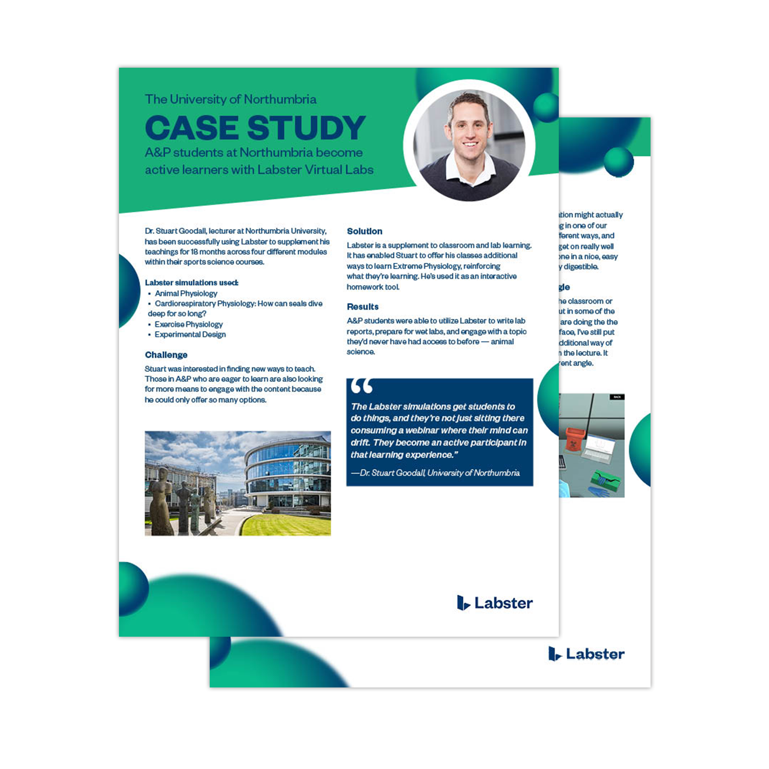 A and P students at Northumbria become active learners with Labster Virtual Labs | Case Study